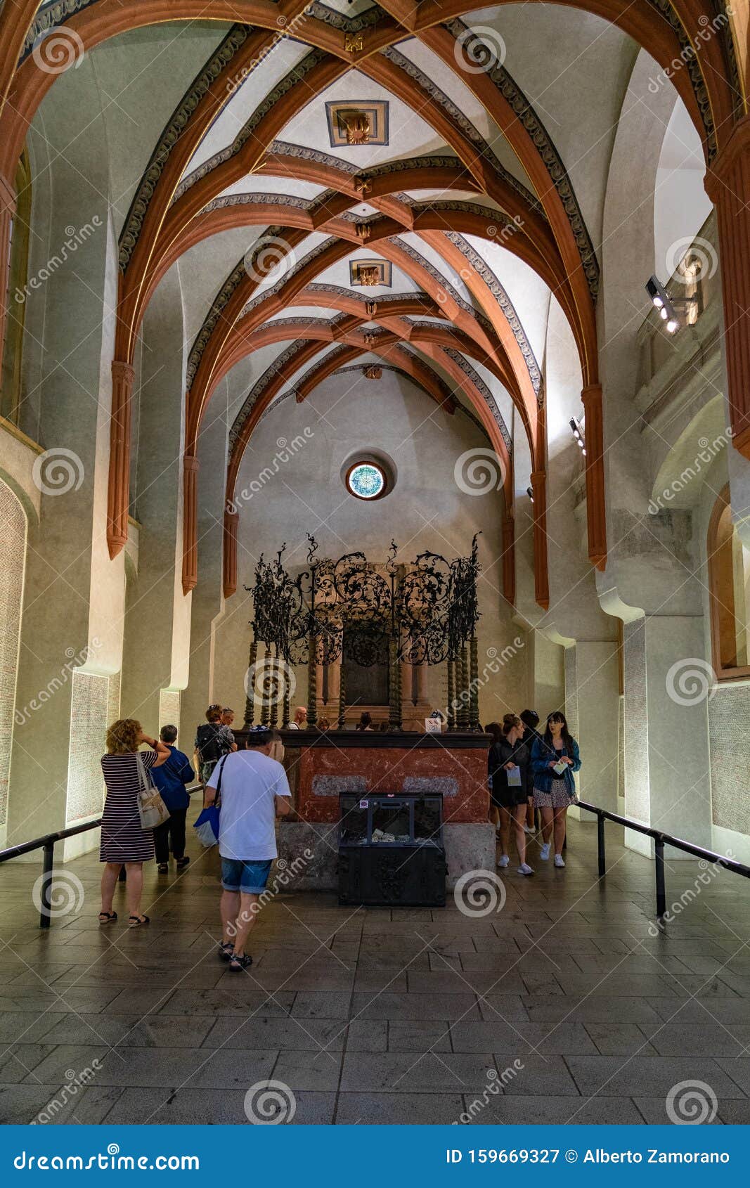 Pinkas Synagogue of Prague in Czech Republic Editorial Photography ...