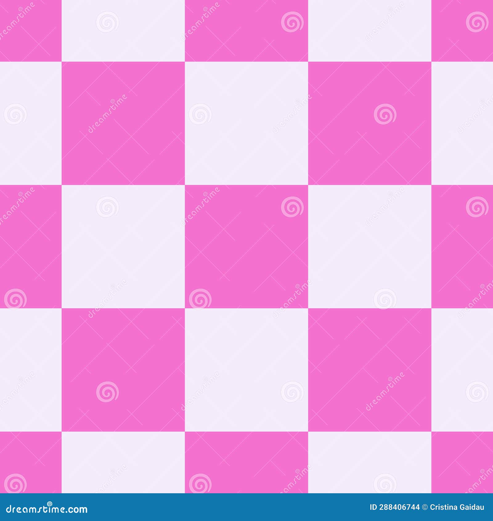 Pinky Groovy Checkered Seamless Pattern Vector Illustration Stock ...