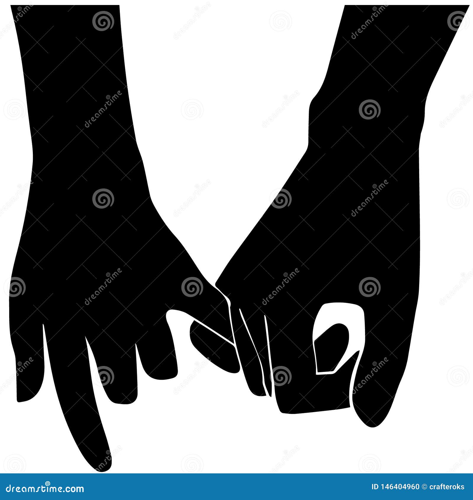 Pinky Promise Vector Illustration by Crafteroks Stock Vector ...