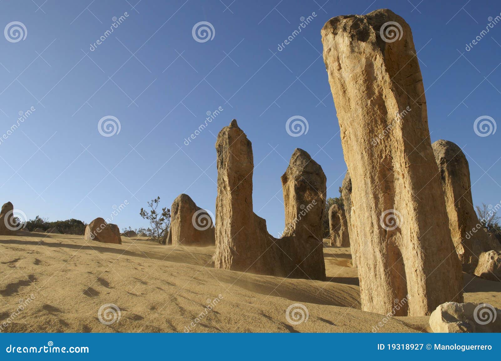 Pinnacle Desert, Nambung NP, Western Australia Stock Image - Image of ...
