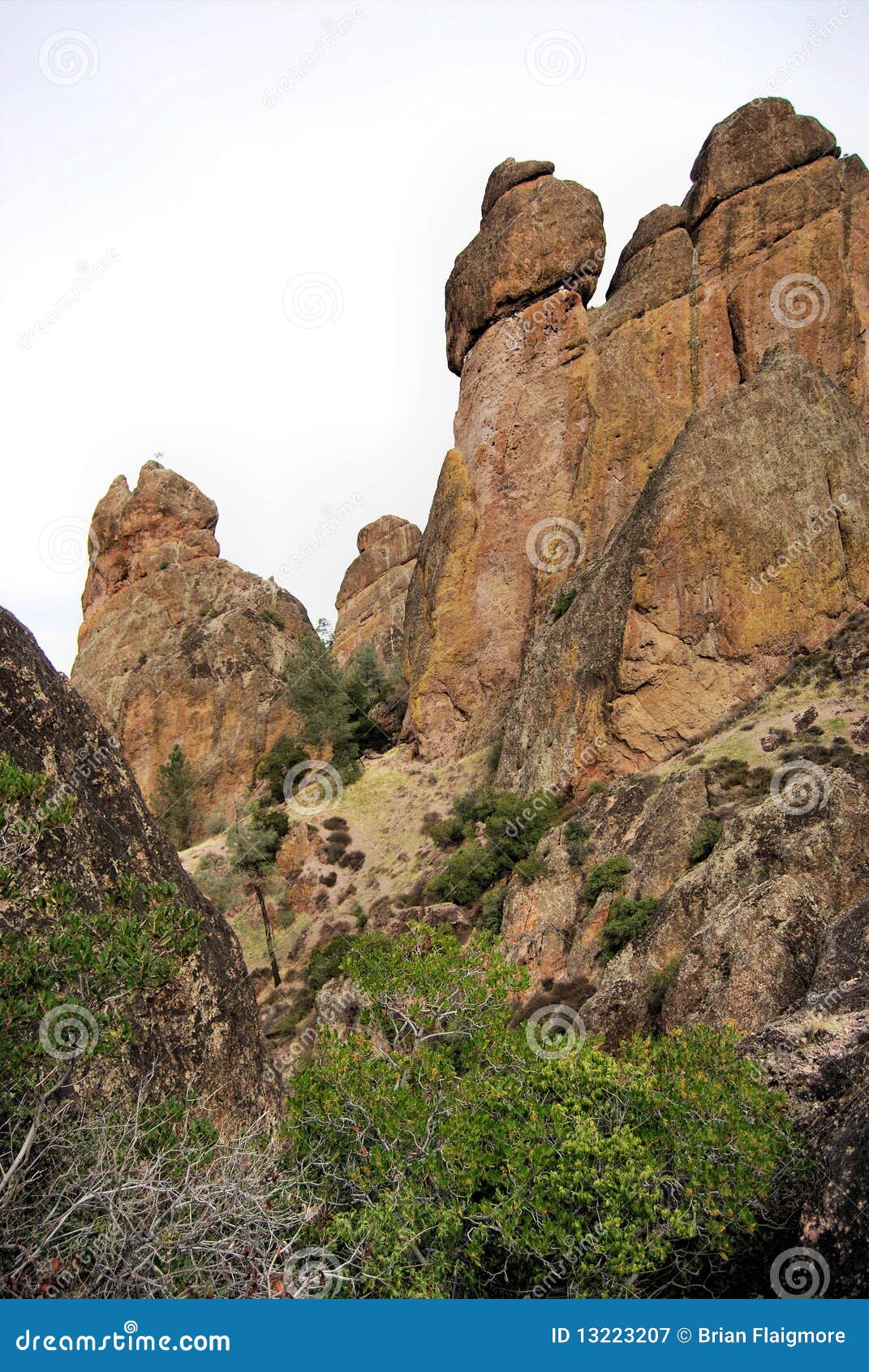 Pinnacles stock image. Image of american, climb, peaceful - 13223207