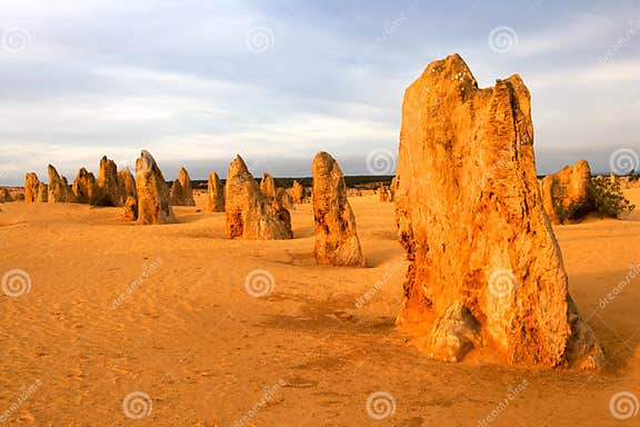The Pinnacles stock photo. Image of geology, pillar, stone - 15563616