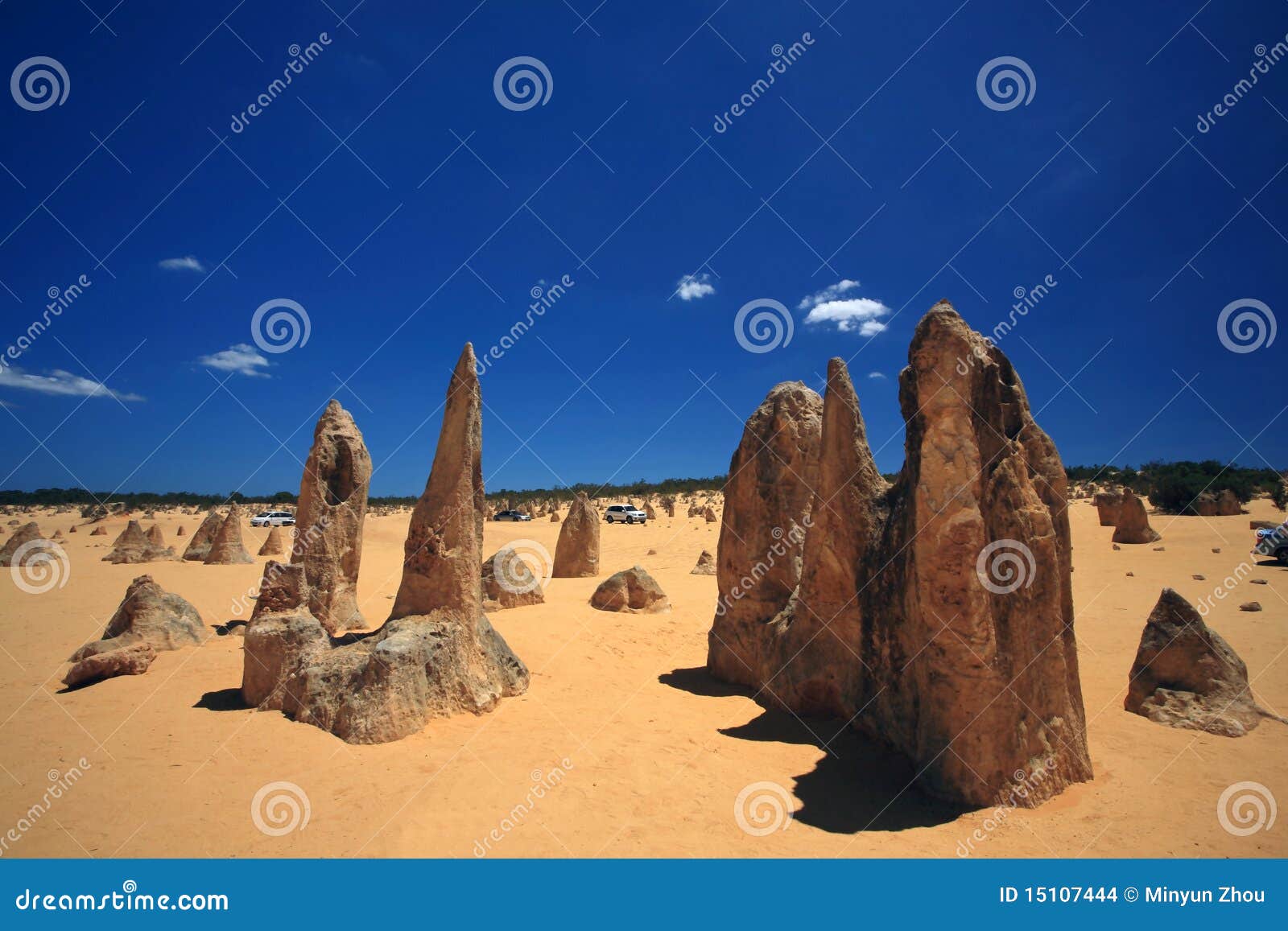Pinnacles Desert stock photo. Image of pinnacles, mineral - 15107444