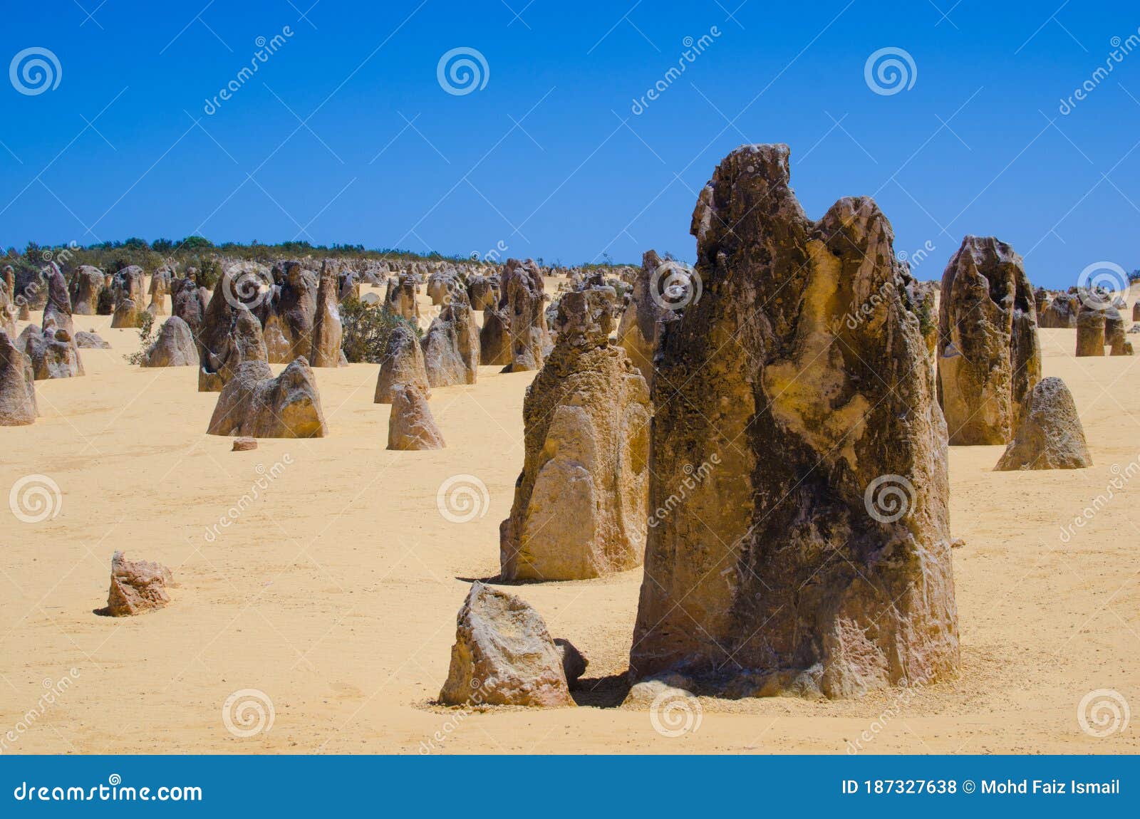 Pinnacles Desert, Perth, Australia Stock Photo - Image of arch ...