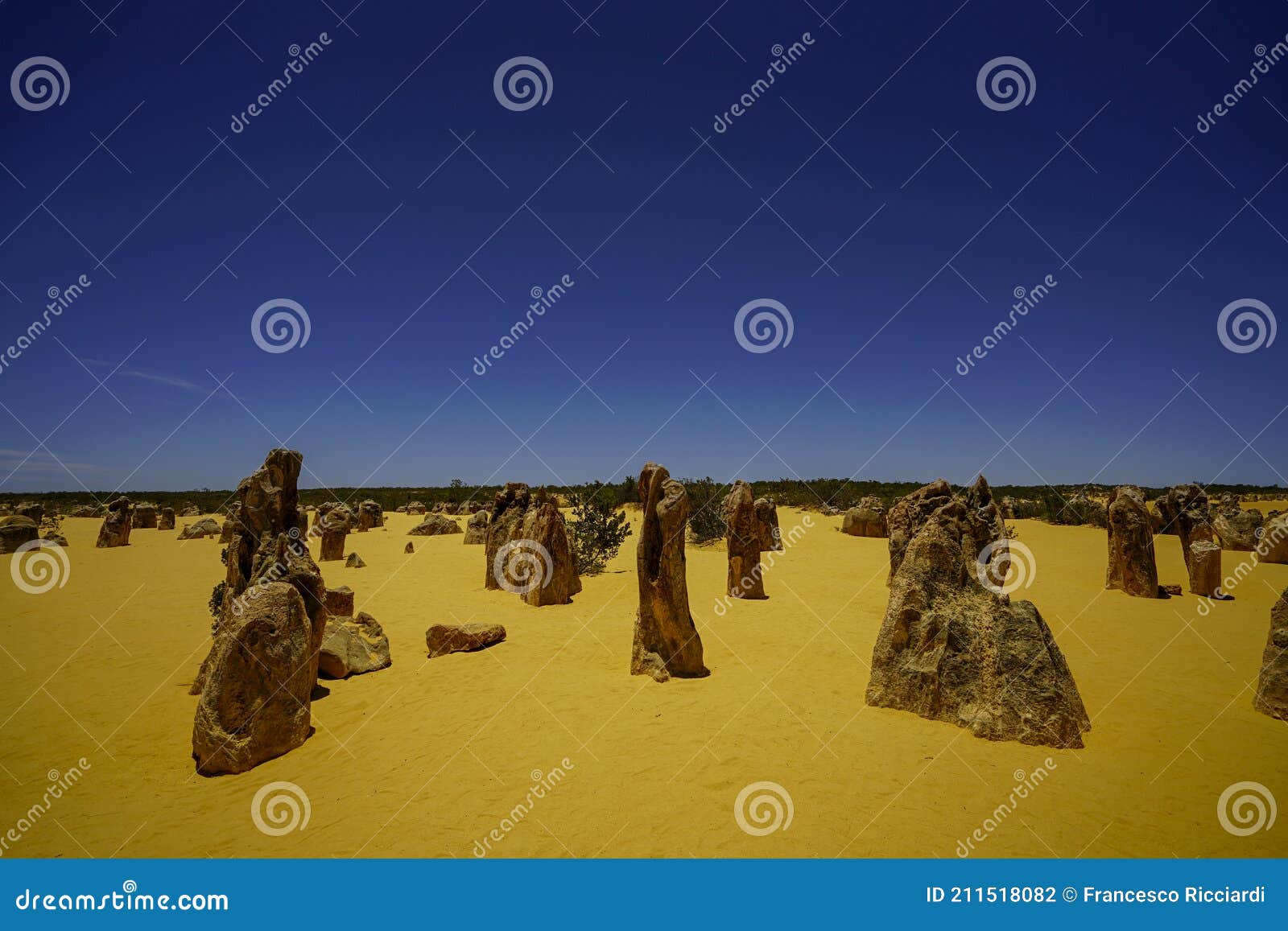 The Pinnacles Desert Western Australia Stock Photo - Image of ...