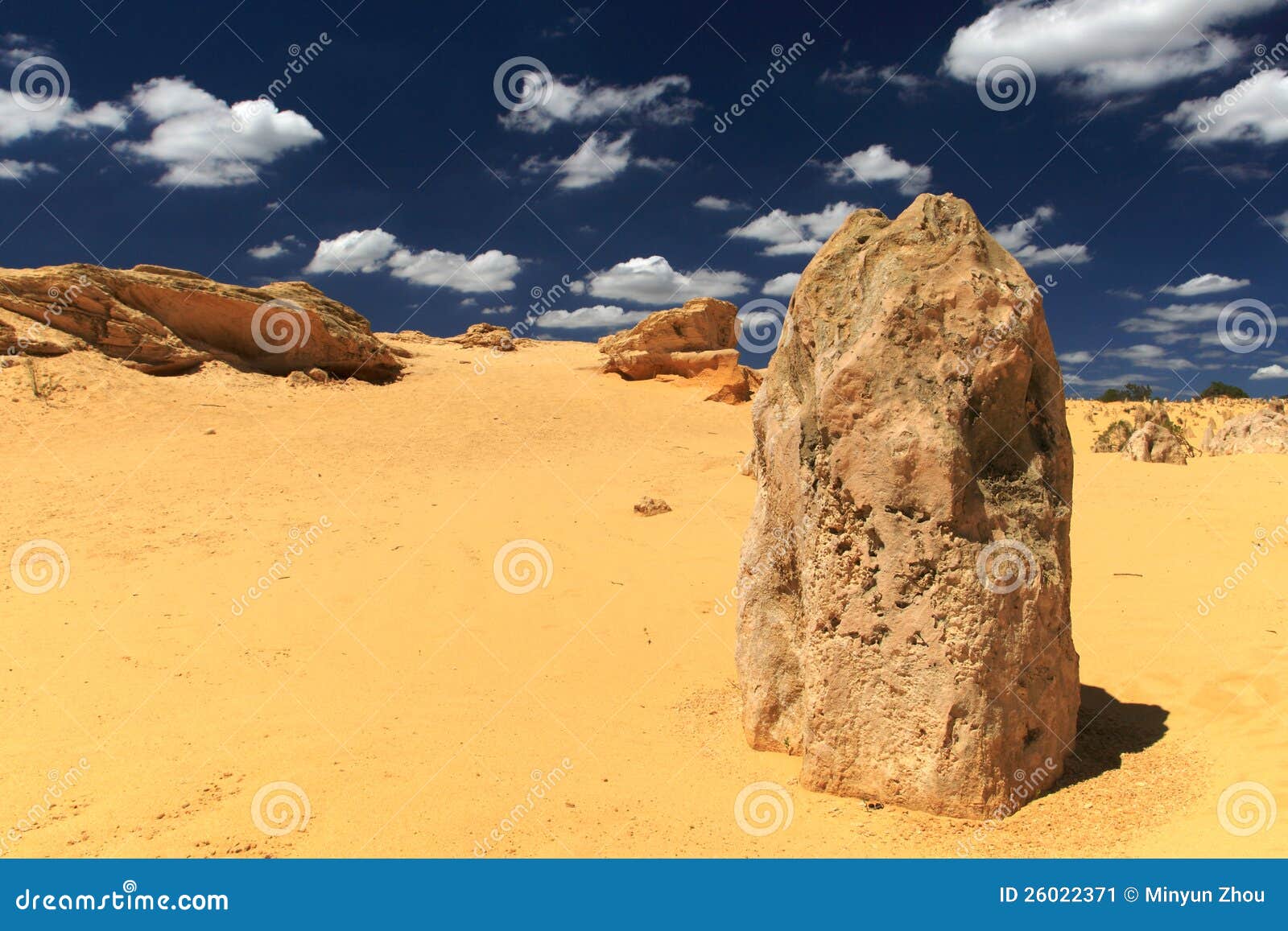Pinnacles Desert,Western Australia Stock Image - Image of national ...