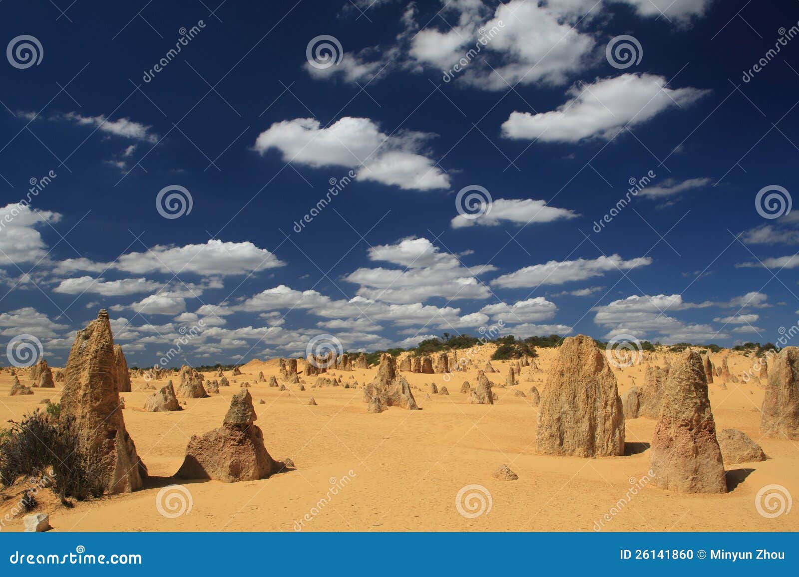 Pinnacles Desert,Western Australia Stock Photo - Image of national ...
