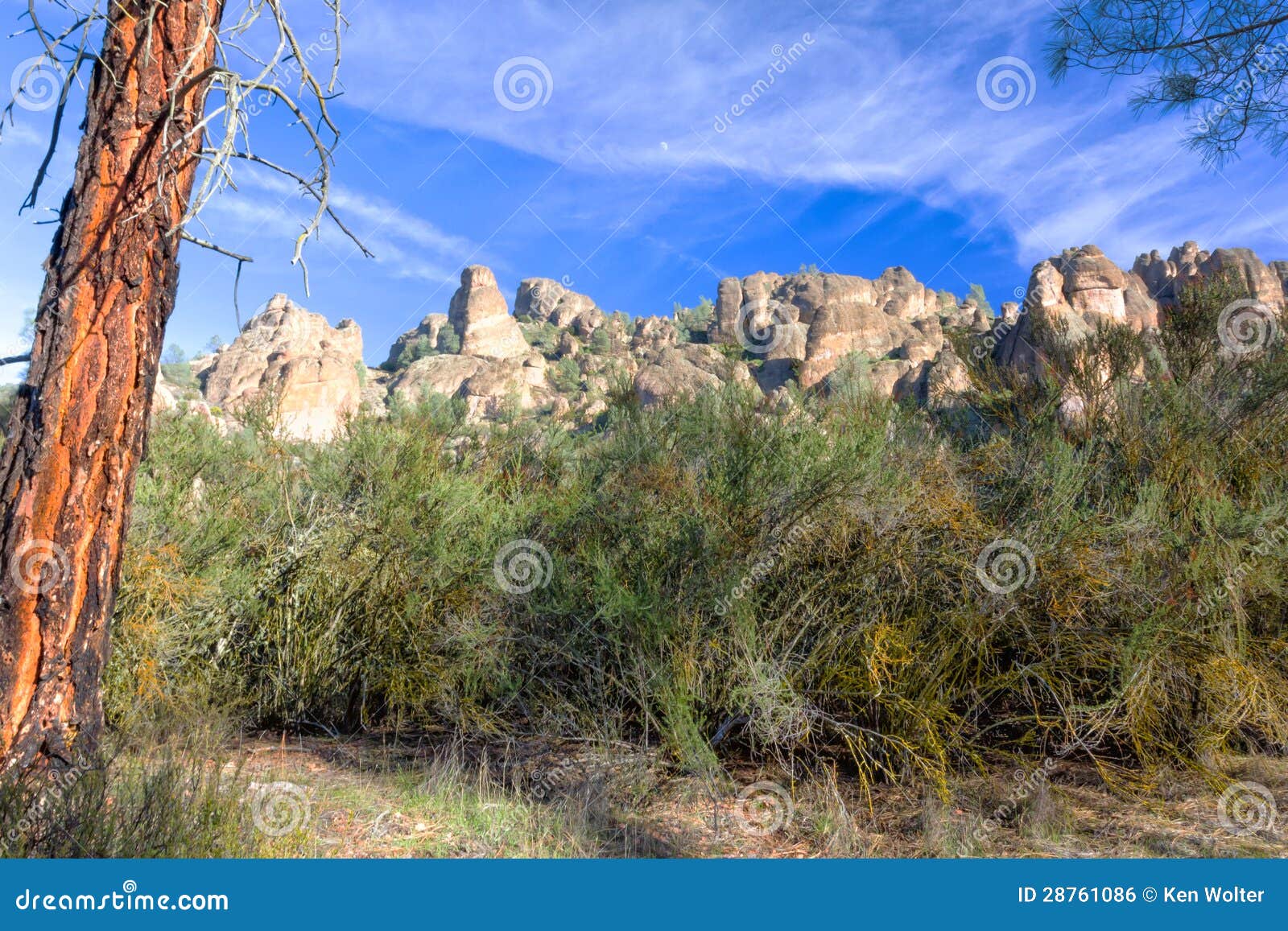 Pinnacles National Monument in California, USA Stock Photo - Image of ...