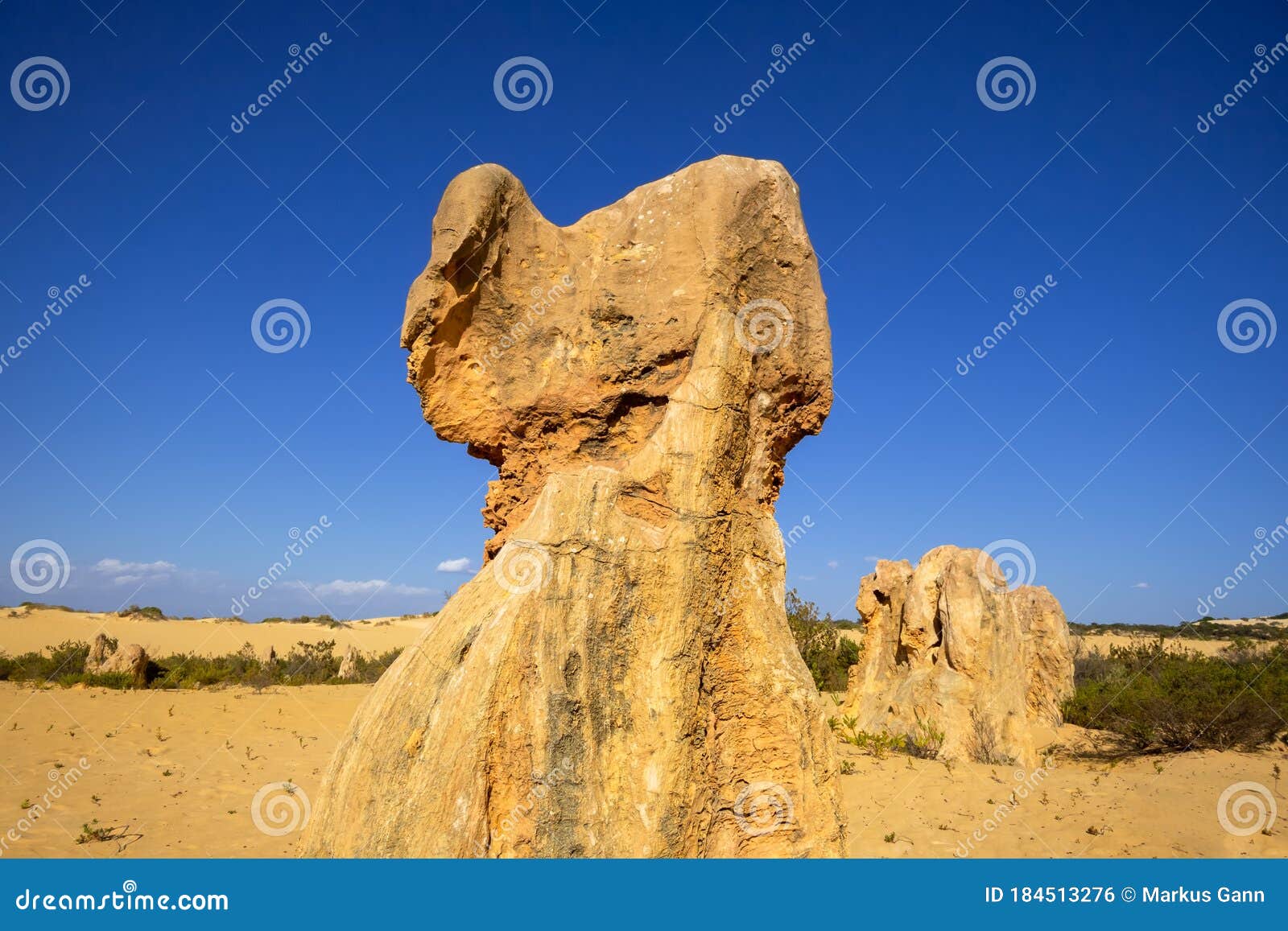 Pinnacles Sand Desert Western Australia Stock Photo - Image of desert ...