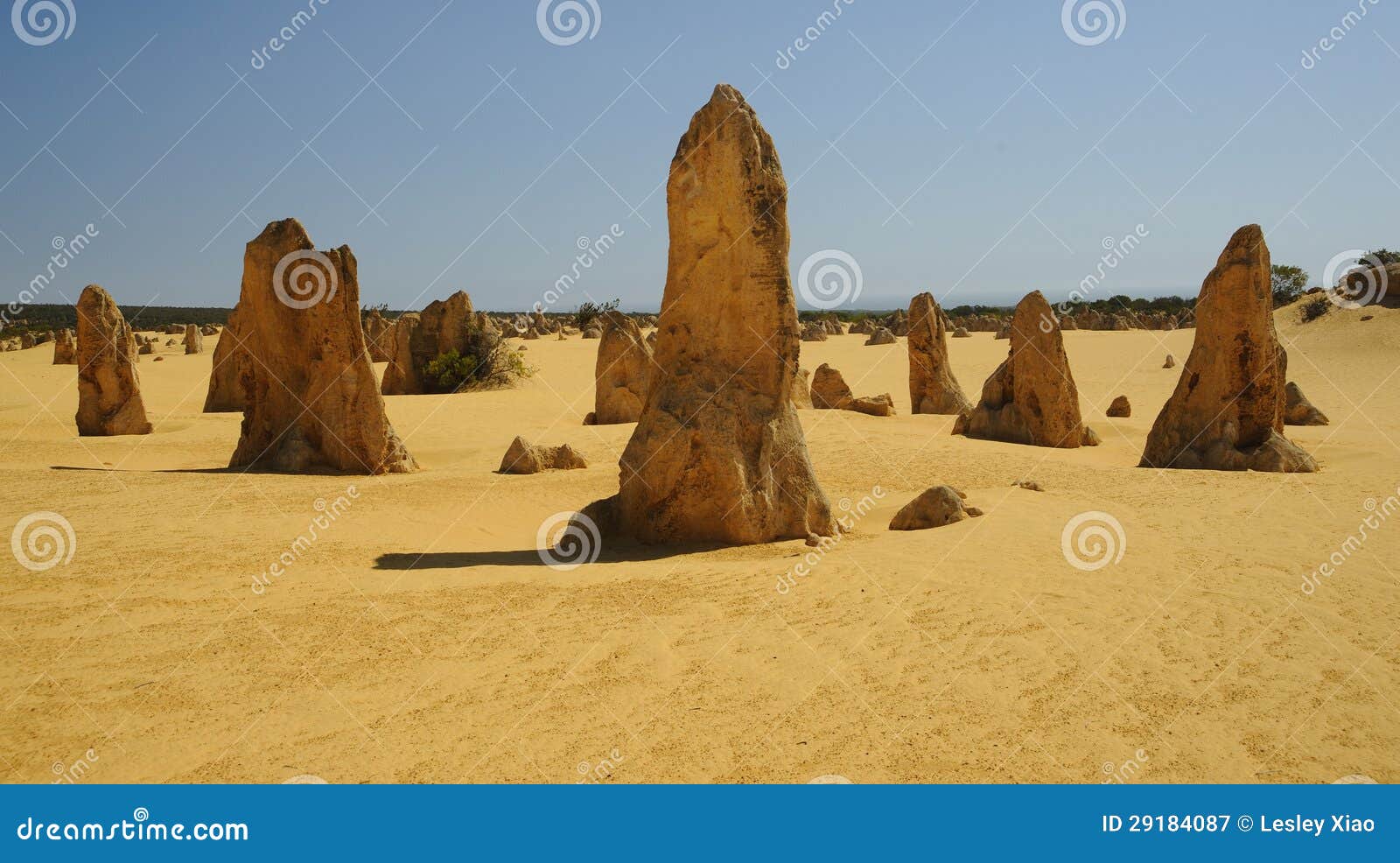 The Pinnacles in West Australia Stock Image - Image of west, australia ...