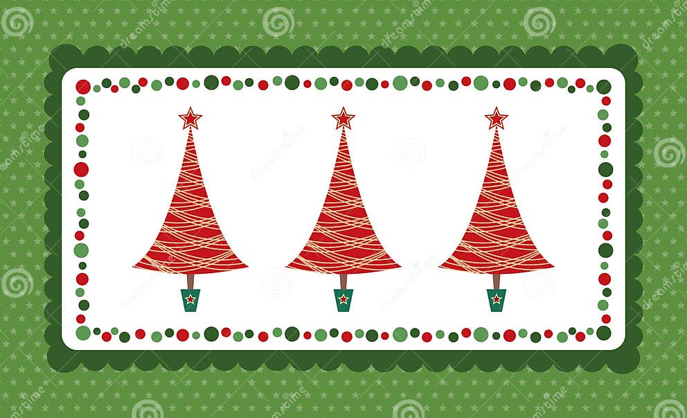 Pino rojo ilustración del vector. Ilustración de modelo - 10331827