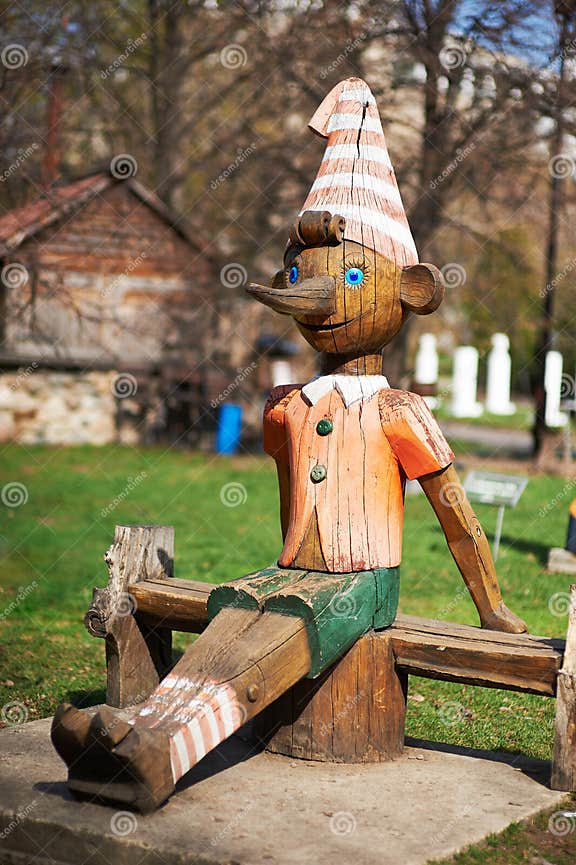 Pinocchio stock photo. Image of nose, landscape, sitting - 23323742