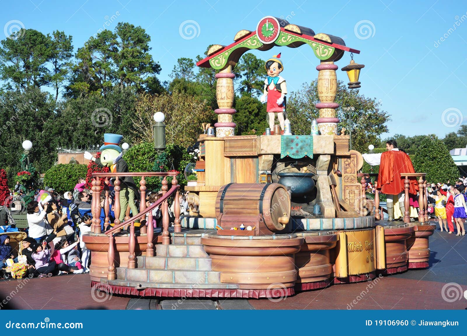 Pinocchio Parade Float in Disney World Orlando Editorial Image - Image ...