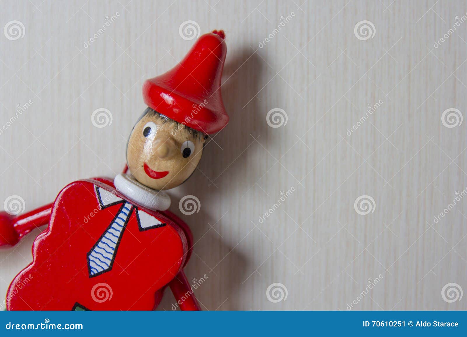 Pinocchio, portrait stock image. Image of child, childhood - 70610251