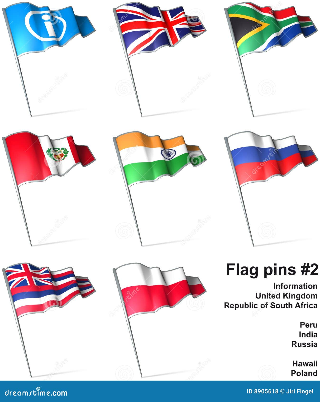 Pinos 2 da bandeira ilustração stock. Ilustração de amizade - 8905618