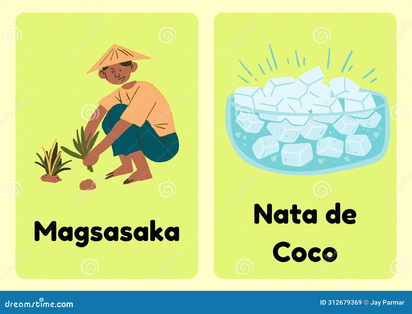 Pinoy Alphabet Neon Flashcards - 7 Stock Illustration - Illustration of ...