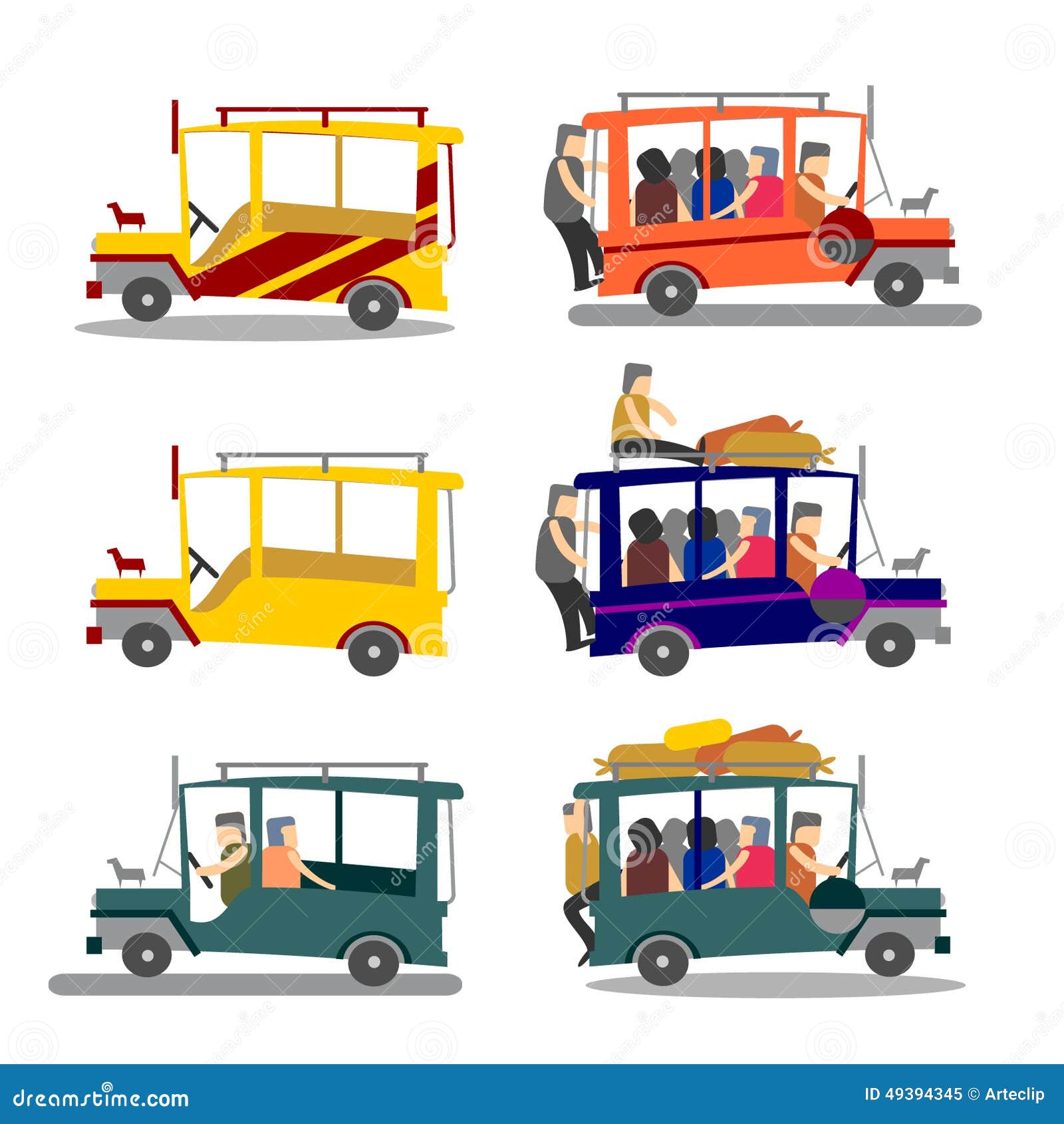 Pinoy Jeepney stock vector. Illustration of jeepney, philippine - 49394345 Pinoy Jeepney stock vector. Illustration of jeepney, philippine - 49394345