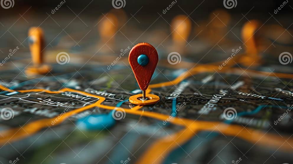 Pinpoint Precision: Navigating the Minimalist Map. Concept Minimalist ...