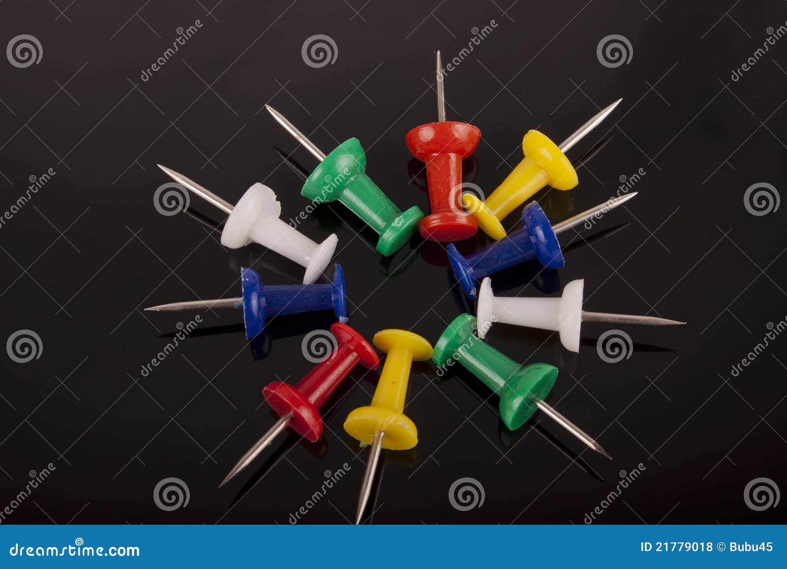 Pins stock photo. Image of green, attach, white, pins - 21779018