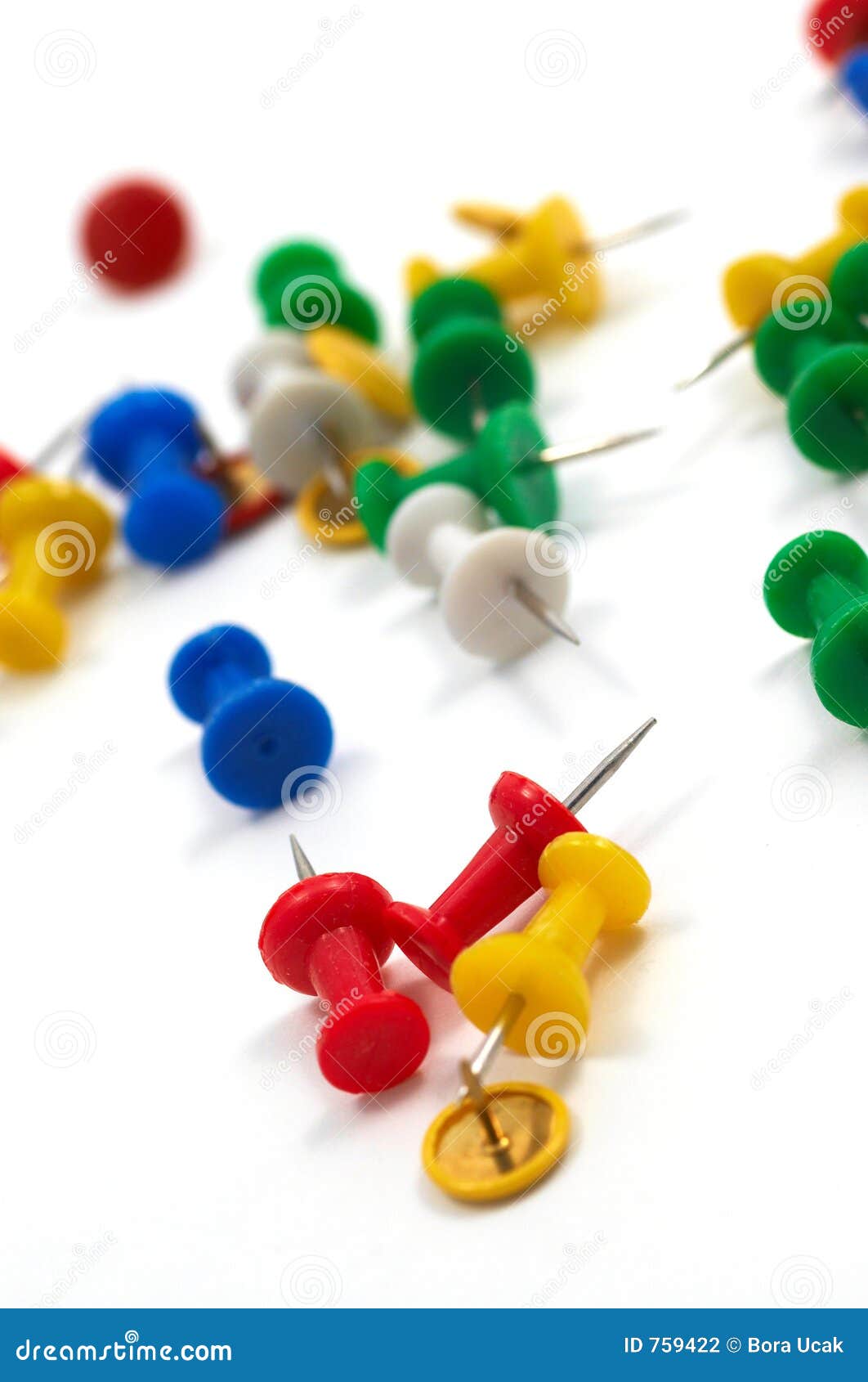 Pins stock photo. Image of clip, education, paperclip, office - 759422