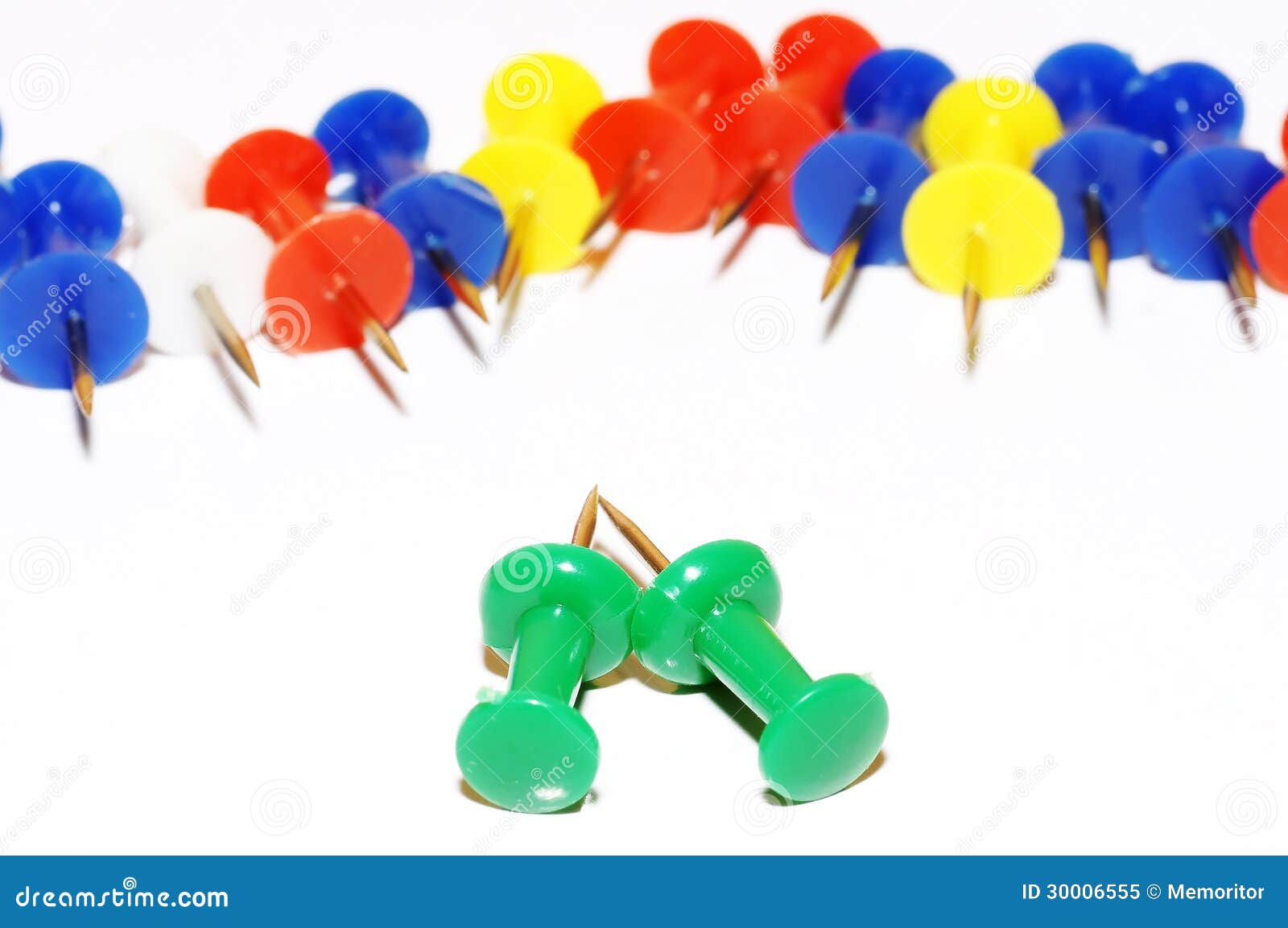 Closeup pins stock image. Image of showing, target, colorful - 30006555