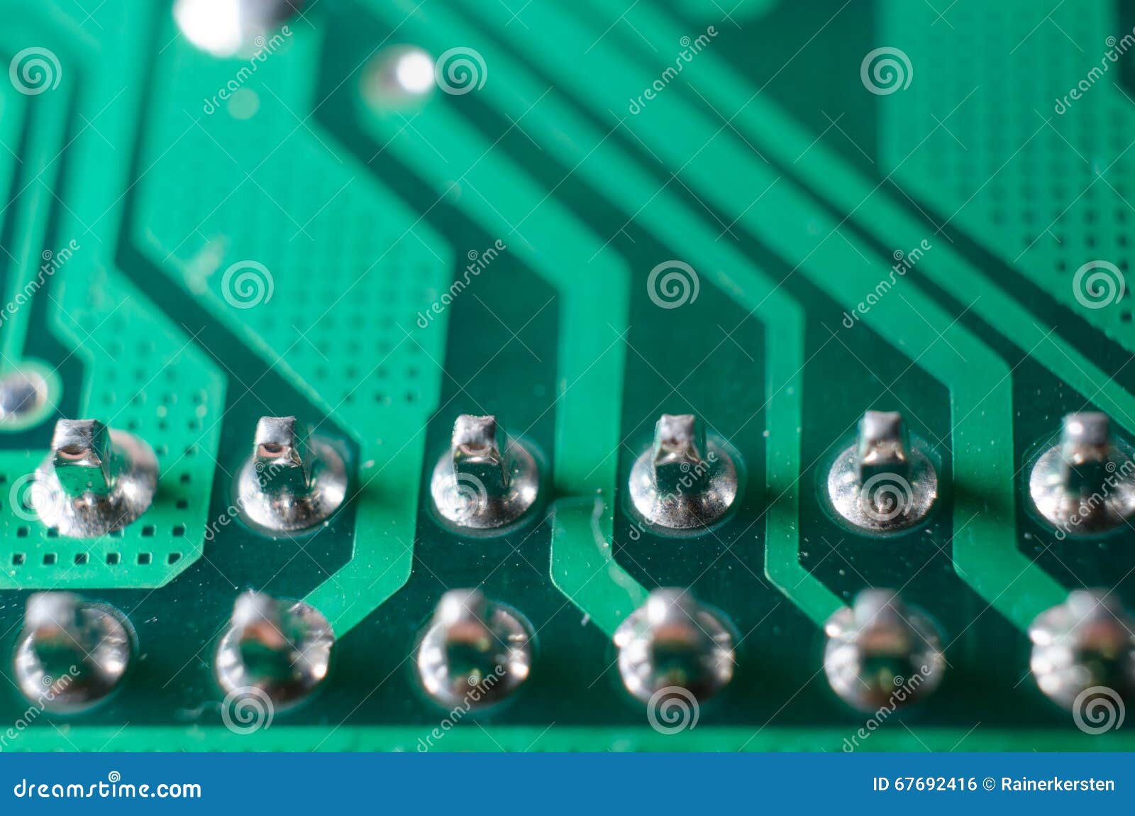 Pins on a motherboard stock photo. Image of connectivity - 67692416