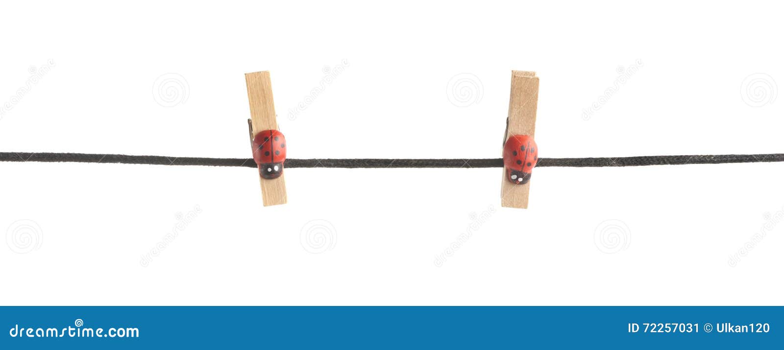 Pins on a rope stock image. Image of distinct, macro - 72257031