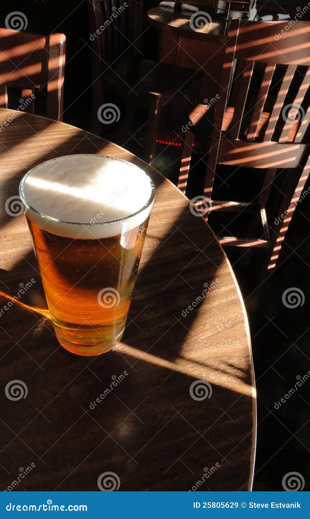 Pint of ale stock image. Image of tavern, steamboat, saloon - 25805629