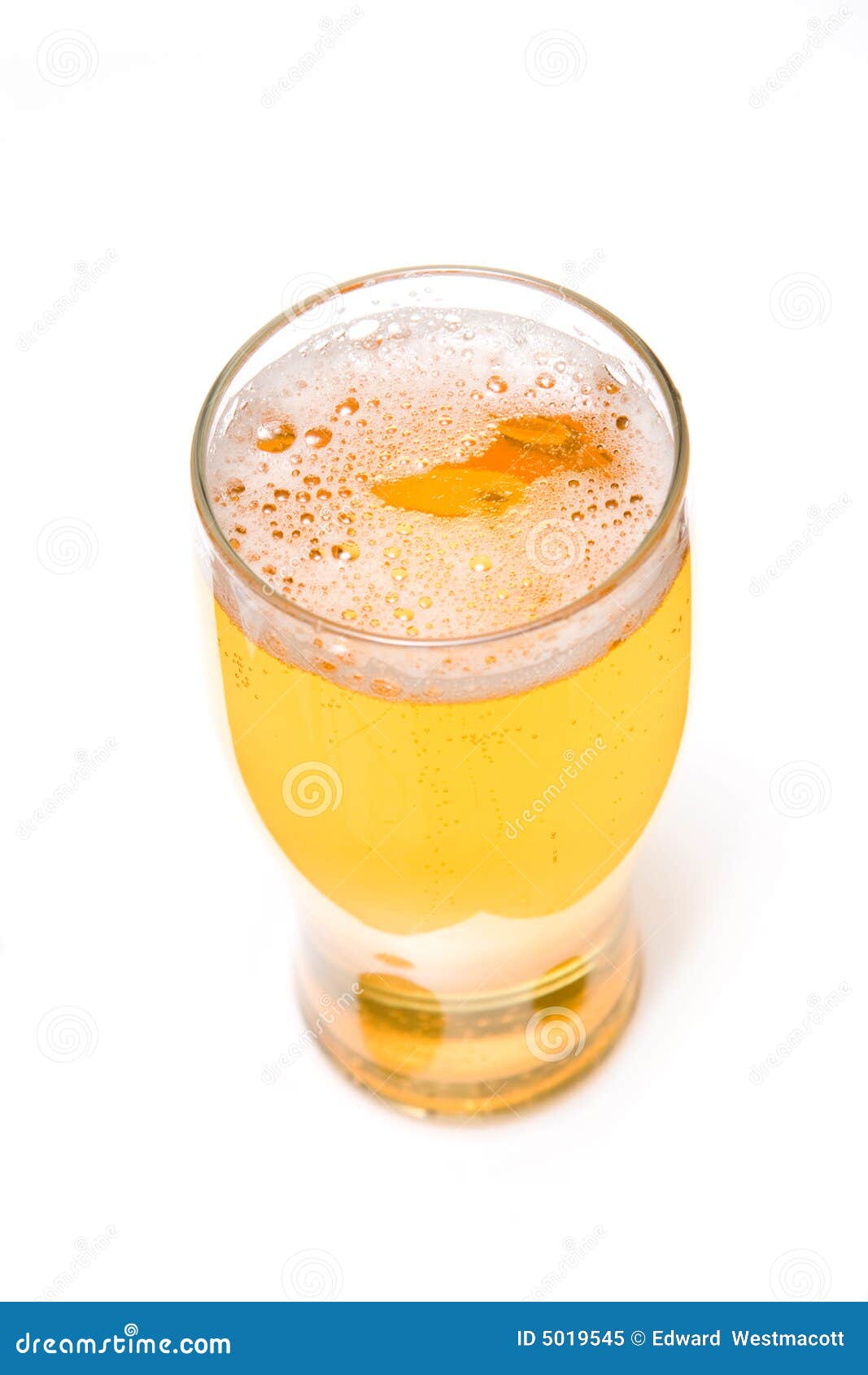 Pint of beer or lager stock image. Image of beer, details - 5019545