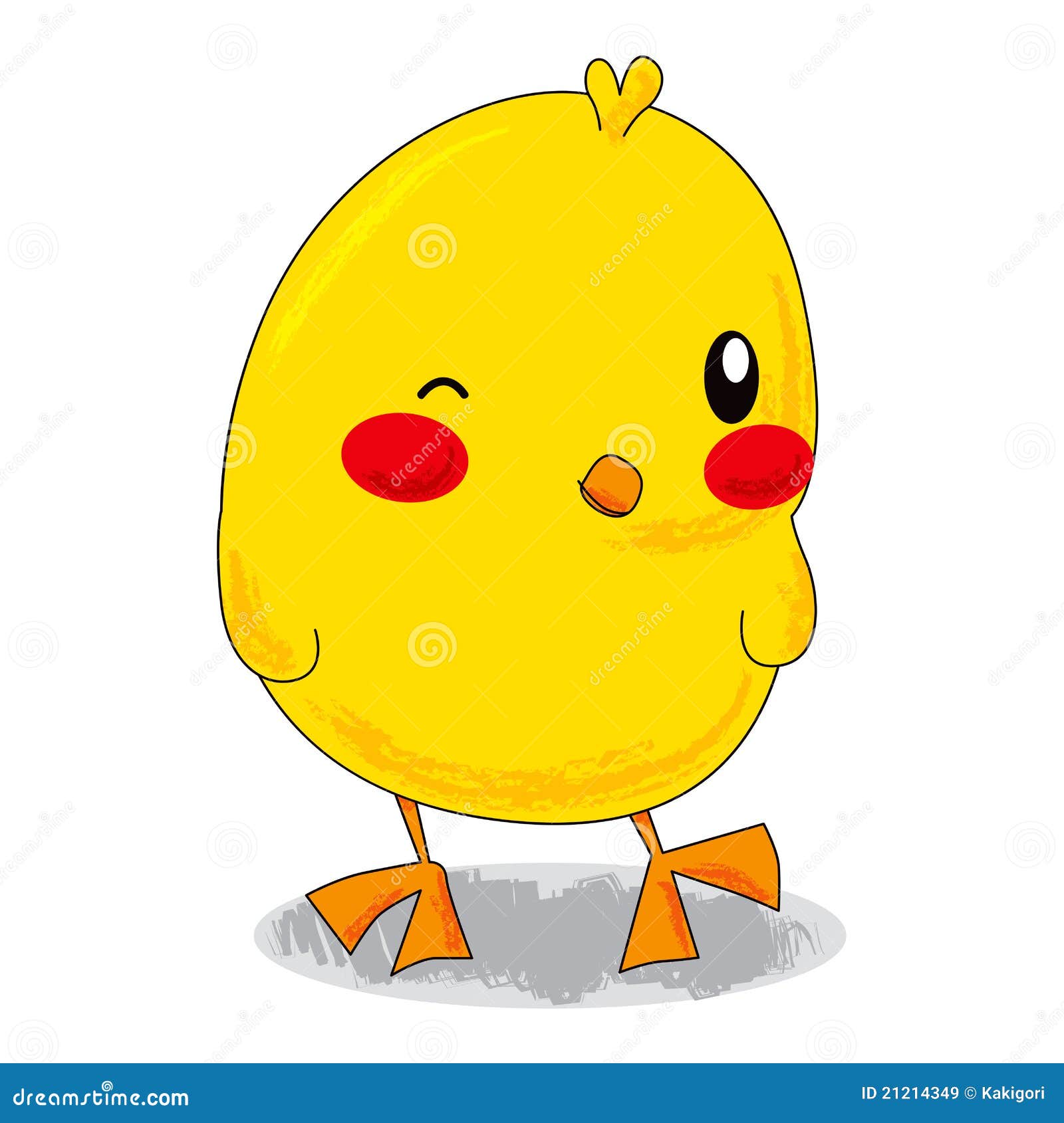 Pintainho pequeno bonito ilustração do vetor. Ilustração de doce - 21214349