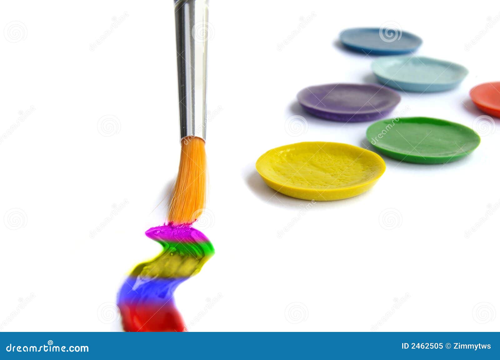 Pinte los colores imagen de archivo. Imagen de color, maneta - 2462505