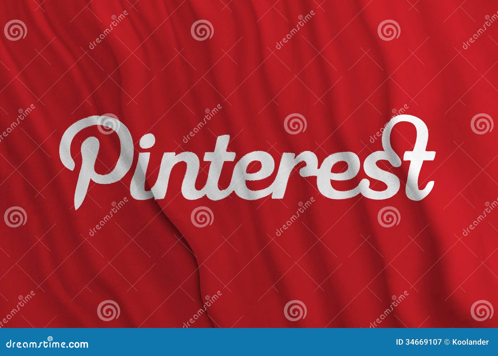 Pinterest flag editorial photography. Illustration of share - 34669107
