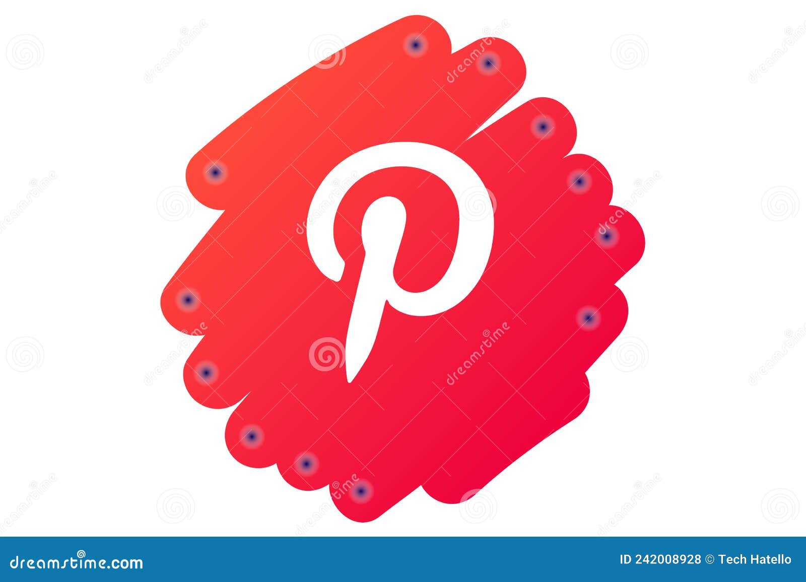 Pinterest Word Blocks Editorial Image | CartoonDealer.com #183830528