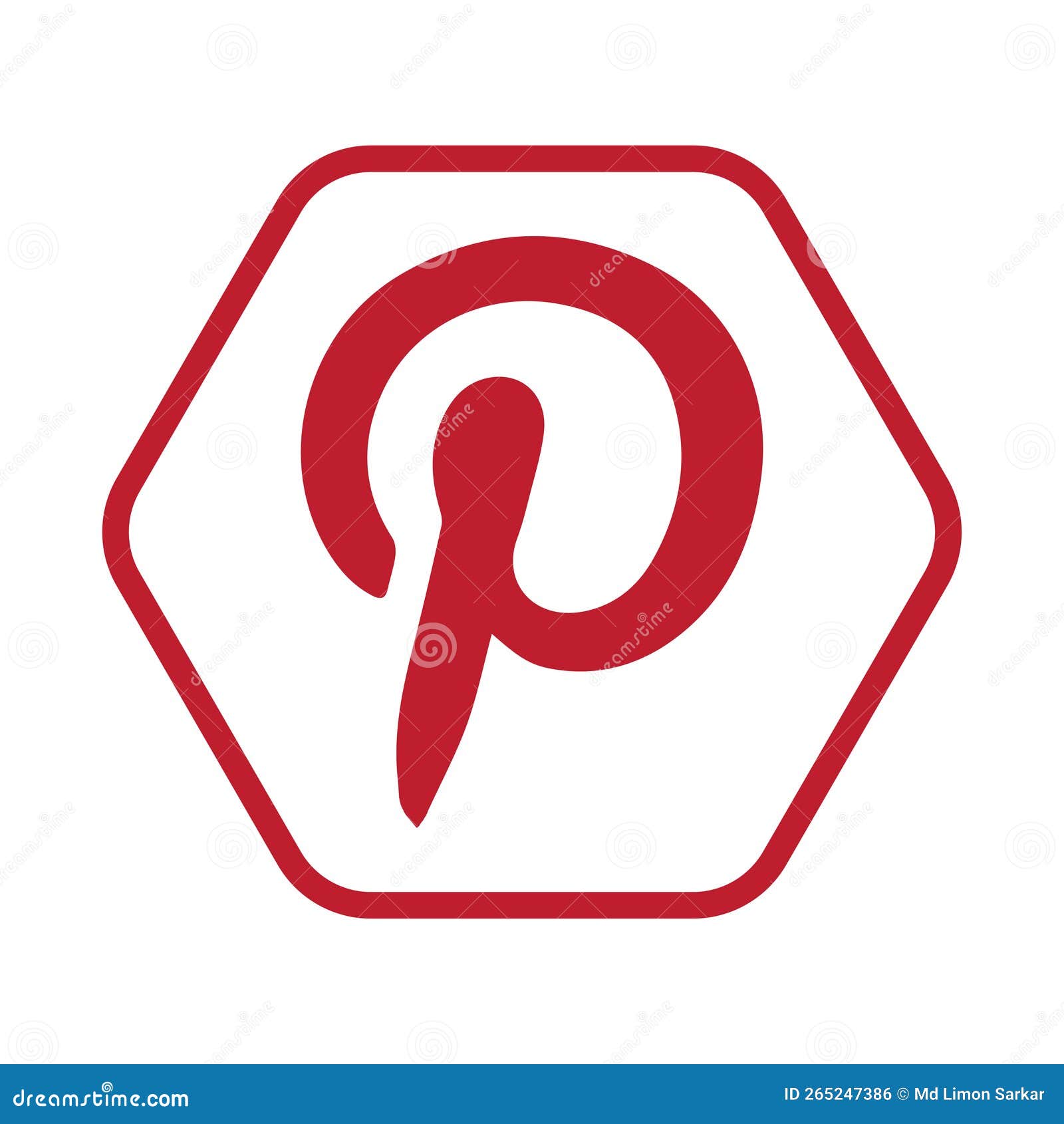 Pinterest Logo Aesthetic Brown, Pinterest Ads Logo Editorial Photo ...