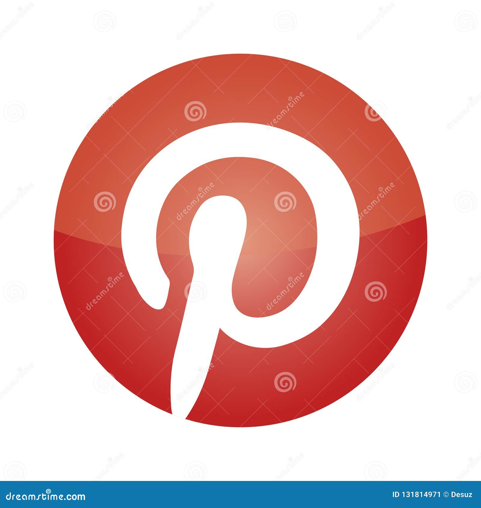 Pinterest Logo Aesthetic Vactor, Pinterest Logo Assets Cartoon Vector ...