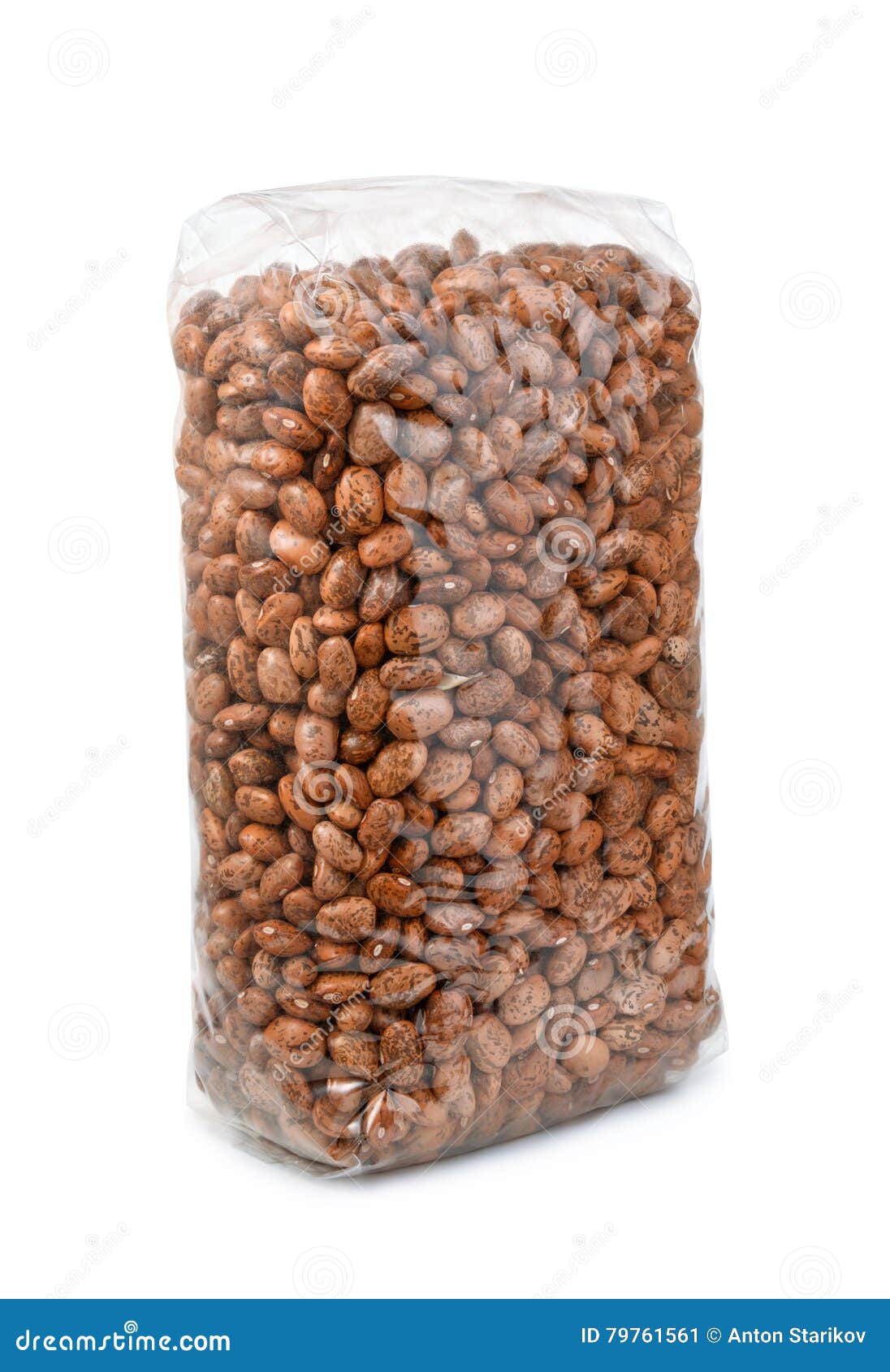 Pinto bean packet stock image. Image of isolated, packet - 79761561