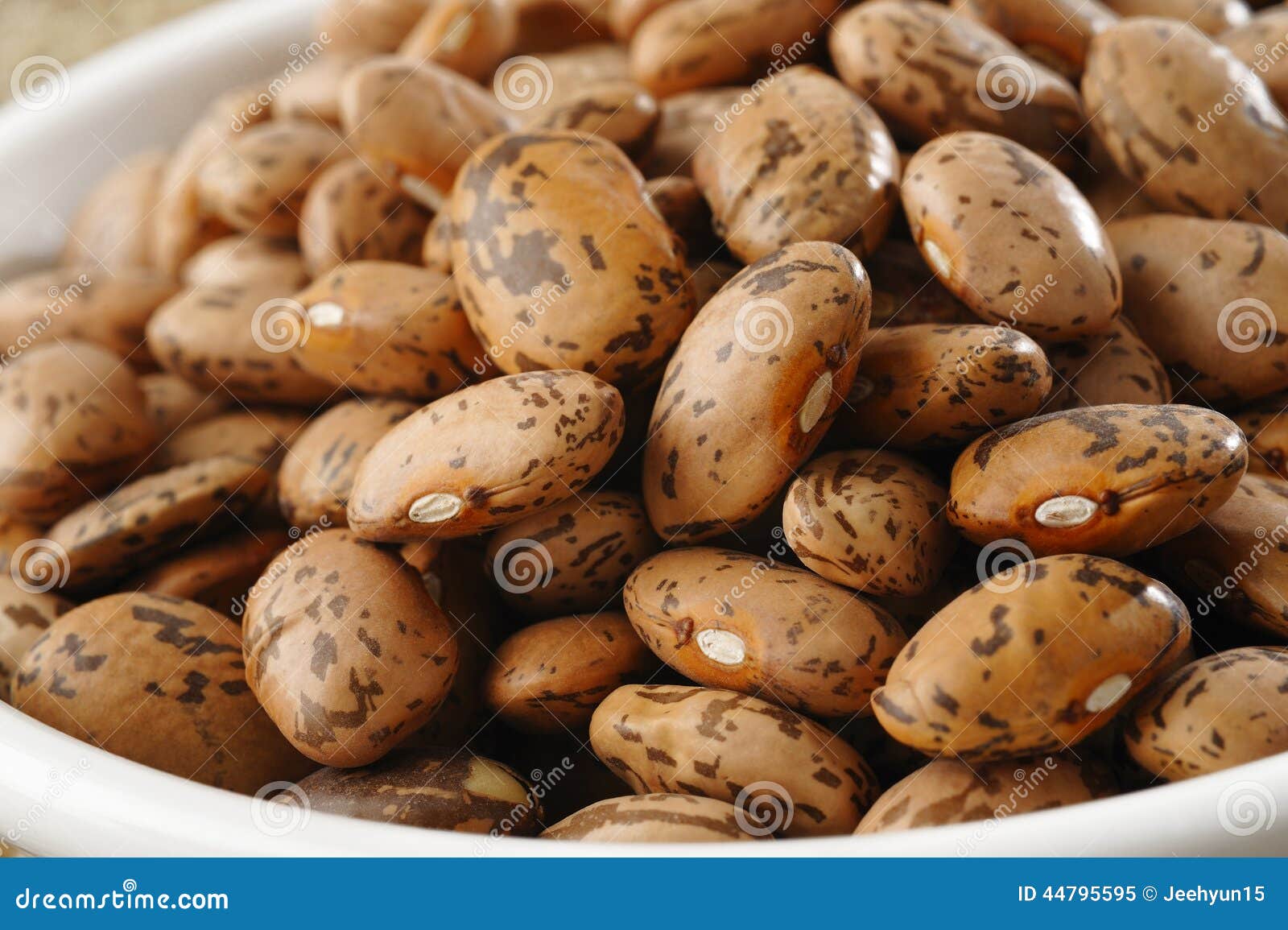 Pinto beans stock image. Image of grain, pile, brown - 44795595