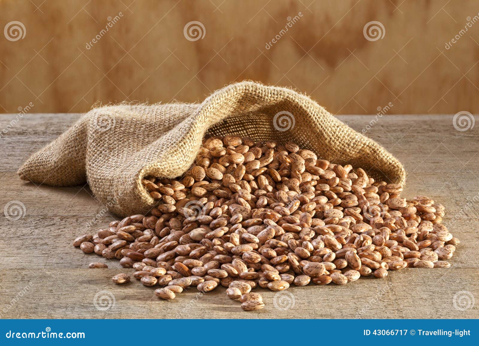 Pinto Beans in Sack stock image. Image of beans, spilled - 43066717