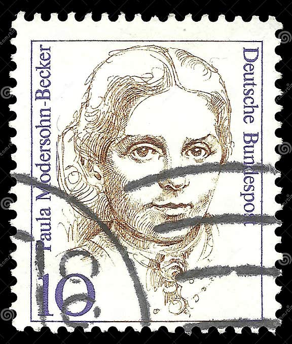 Pintor Paula Modersohn Becker Foto de archivo editorial - Imagen de ...