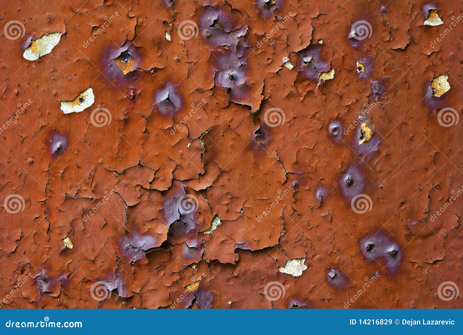 Pintura oxidada imagem de stock. Imagem de exposto, rachadura - 14216829