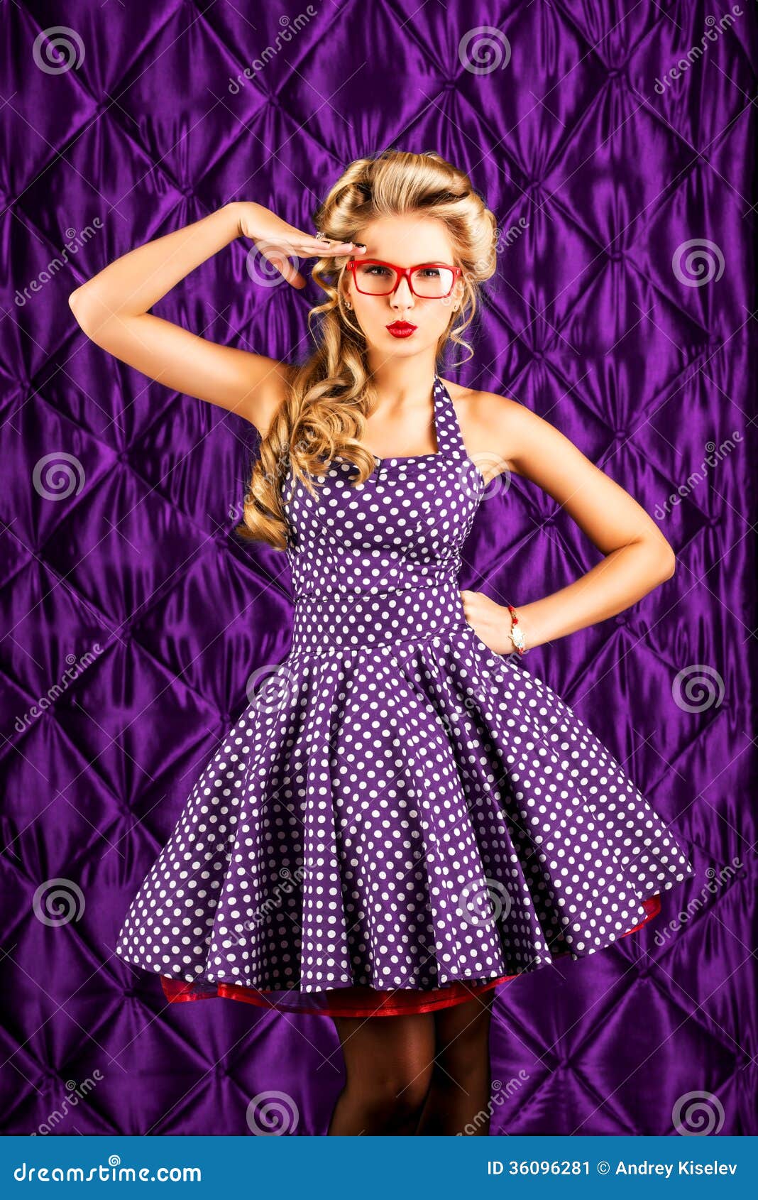 Pinup Vintage Stock Image Image Of Model Adult Girl 36096281