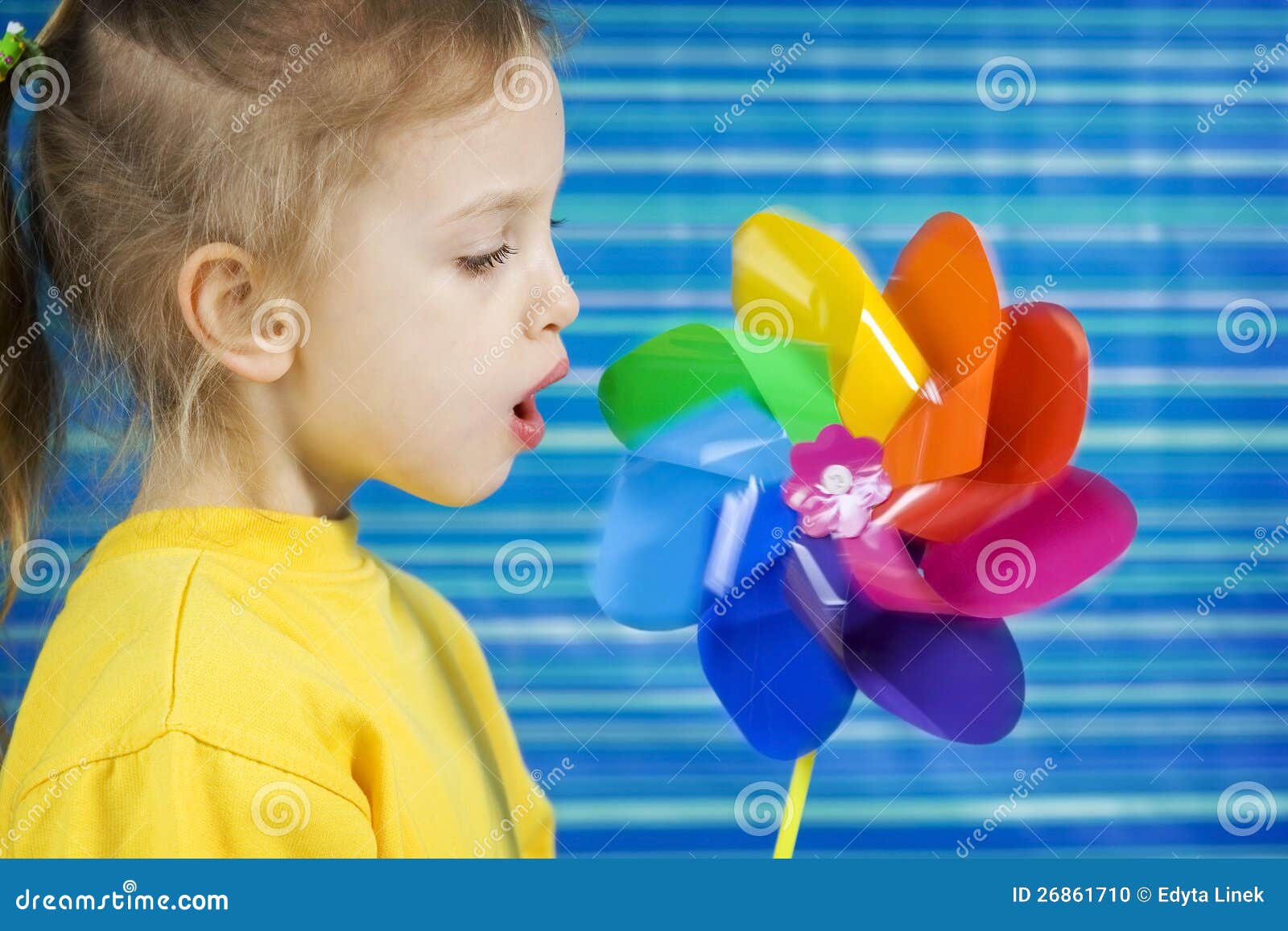 Pinwheel stock photo. Image of kids, windmill, child - 26861710