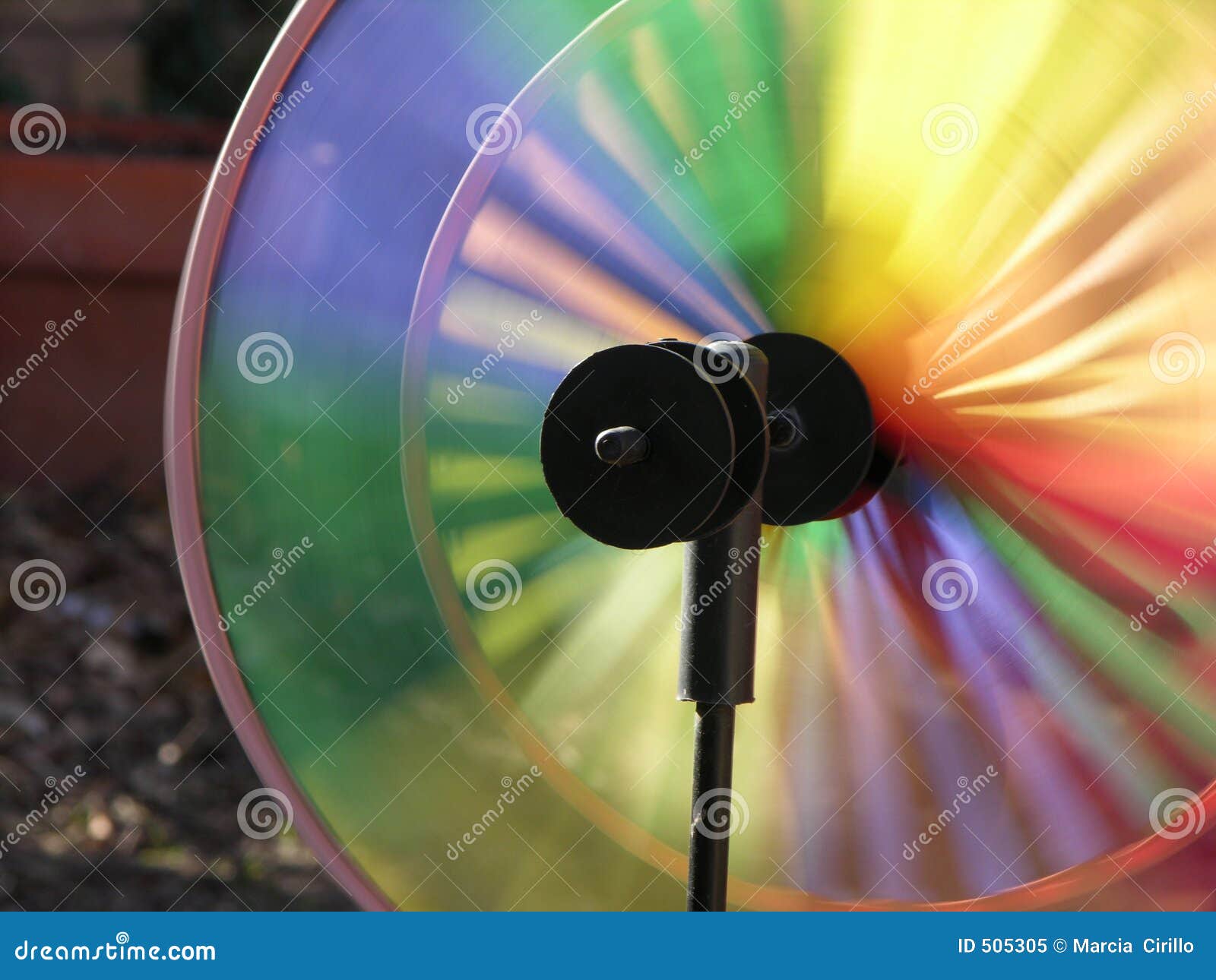 Pinwheel 3 stock image. Image of rotation, rotate, movement - 505305