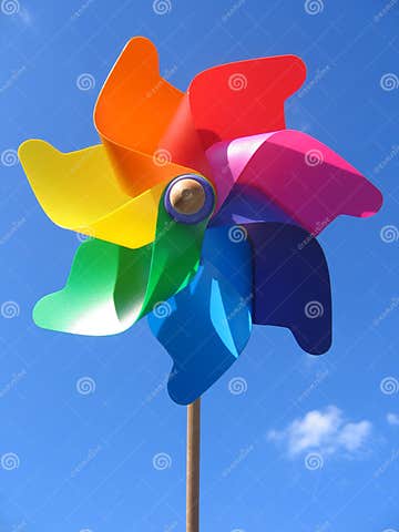 Pinwheel stock photo. Image of young, play, turn, colors - 514948