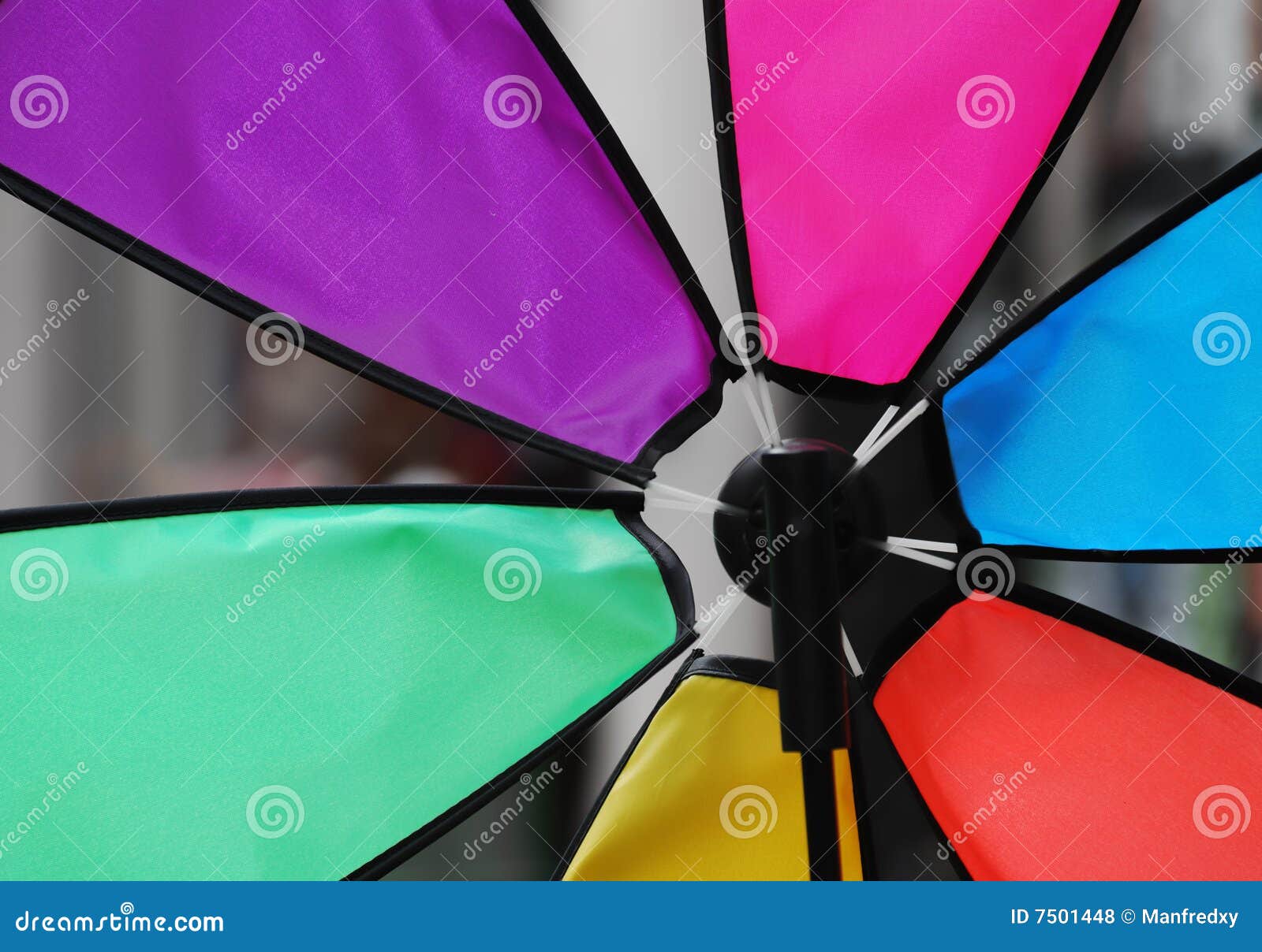 Pinwheel stock photo. Image of colored, abstract, spin - 7501448