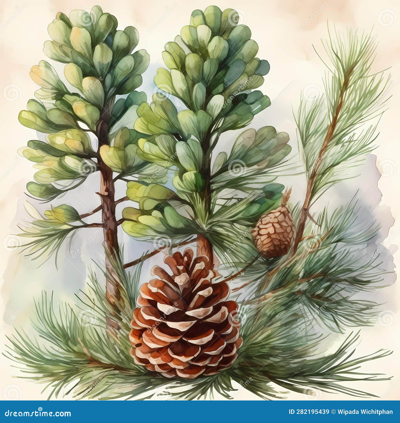 Pinyon Jay, Vintage Illustration Cartoon Vector | CartoonDealer.com ...