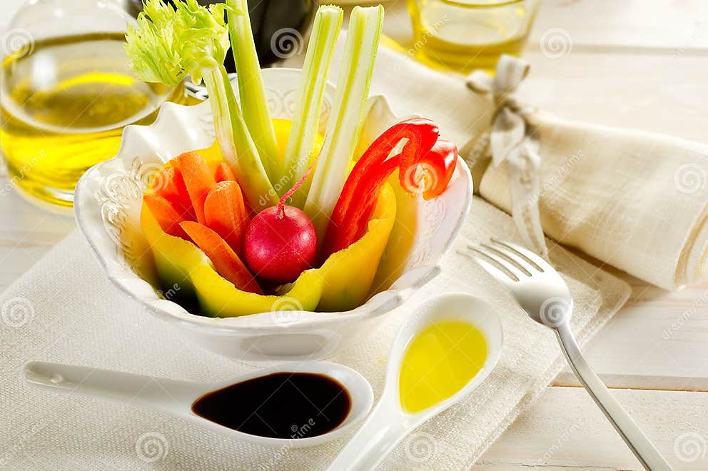 Pinzimonio vegetables stock image. Image of natural, nutrition - 16100955