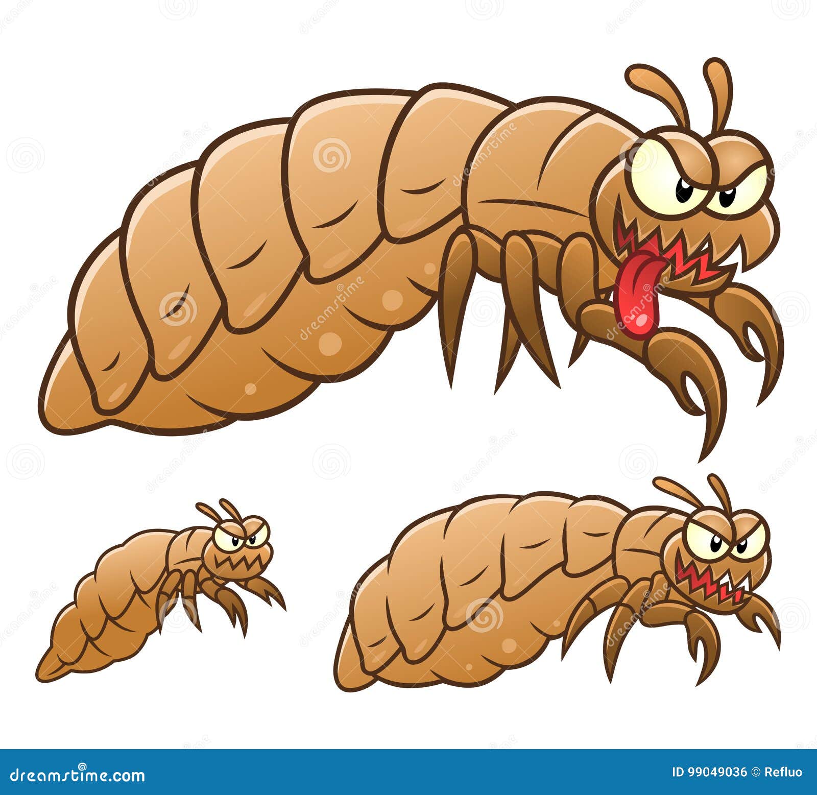 Piojos ilustración del vector. Ilustración de espeluznante - 99049036