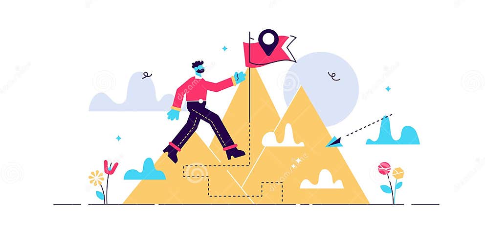 Pioneer Vector Illustration. Flat Tiny Stock Vector - Illustration of ...