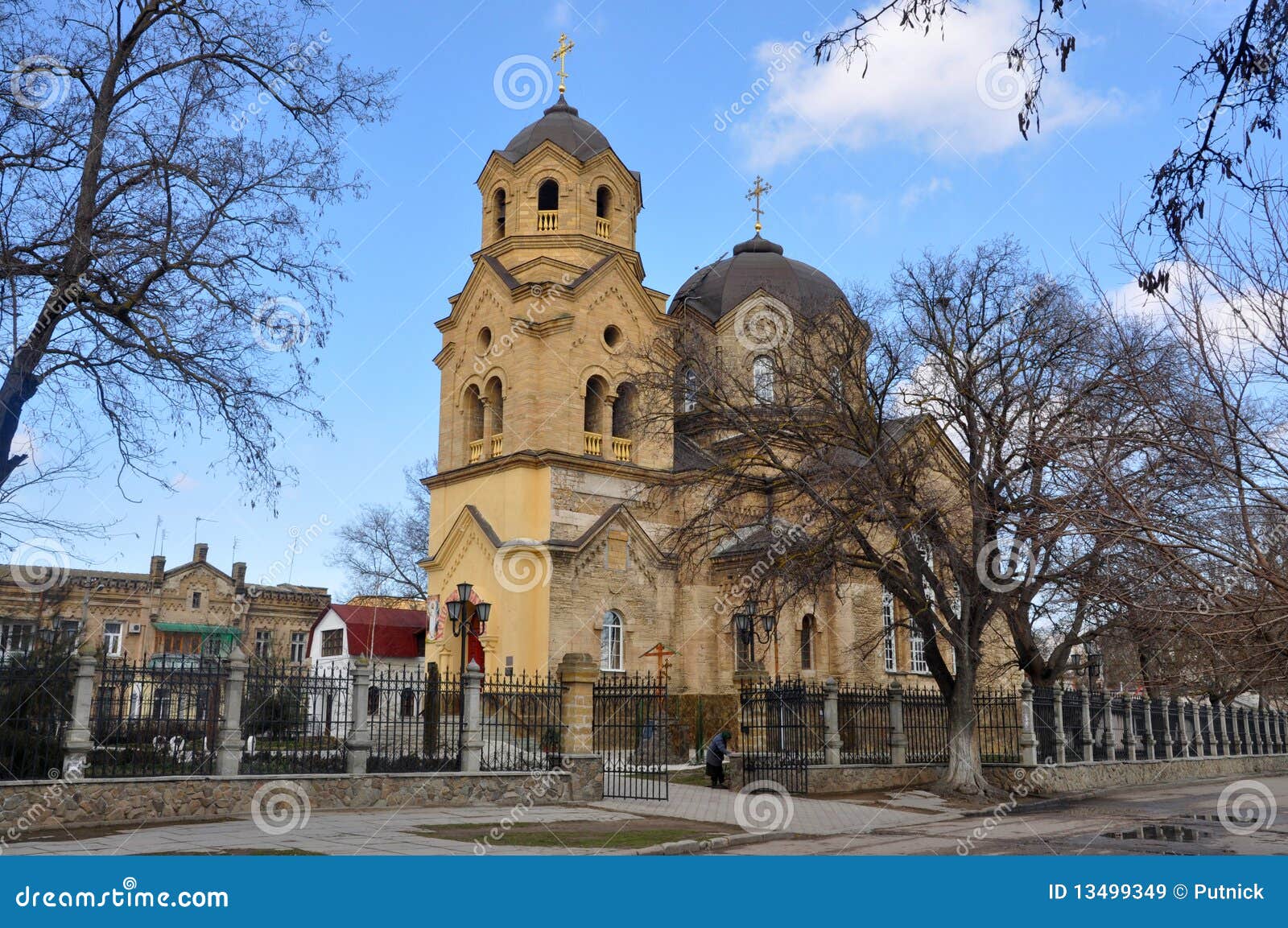 Piously-Ilinsky church stock image. Image of history - 13499349